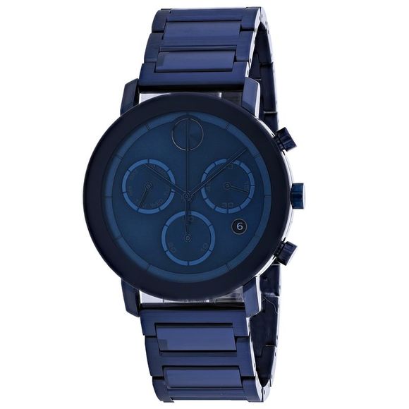 Movado | Accessories | Movado Mens Bold Blue Dial Watch 360683 | Poshmark